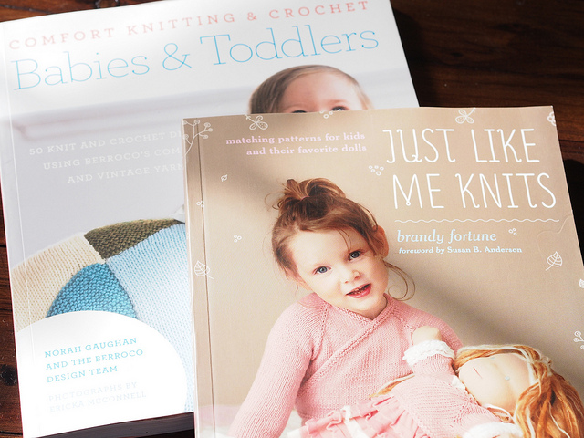 two new knitting books added to my library